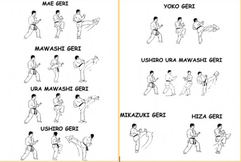 √ 10 Teknik Dasar Karate untuk Pemula beserta Gambarnya